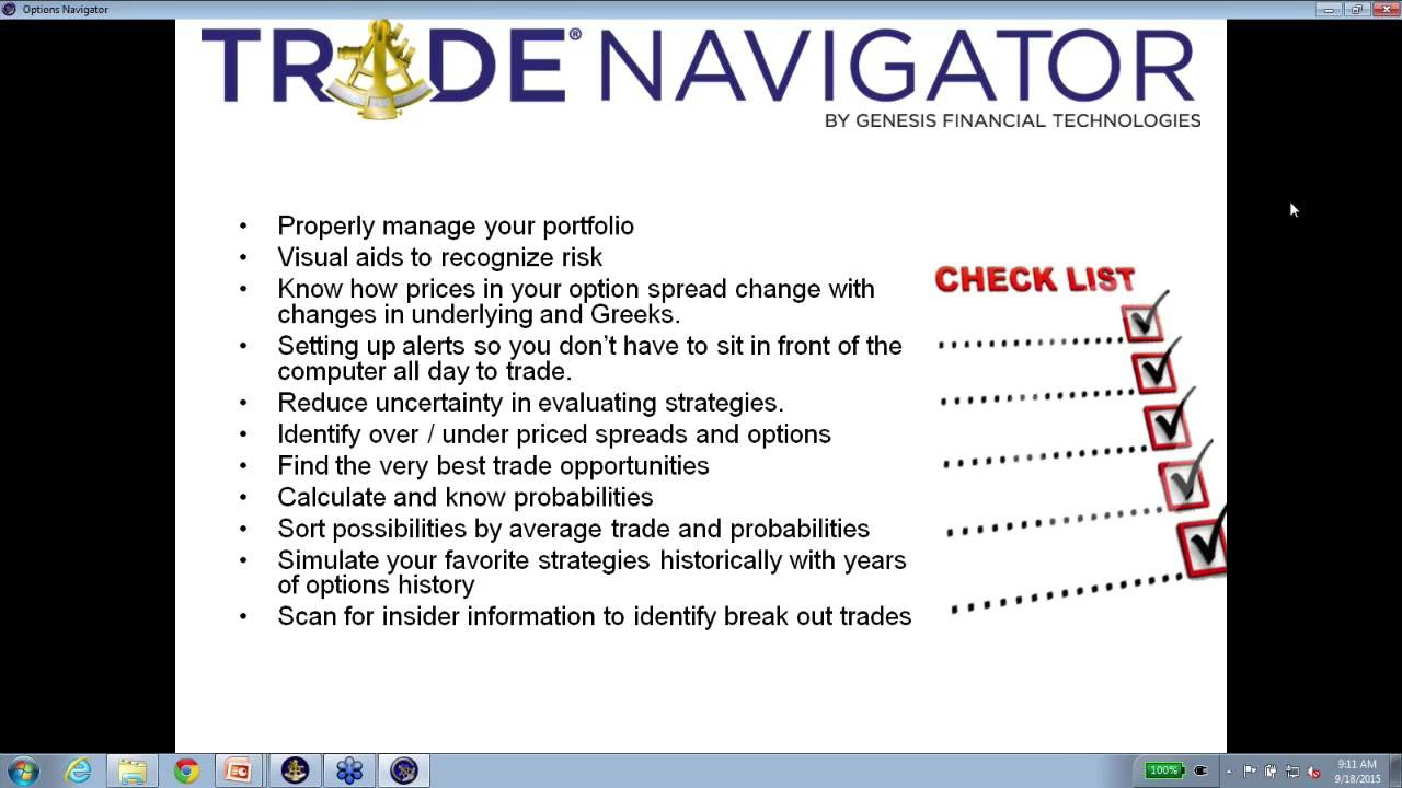 Trade Navigator - How to Trade with a Smart Portfolio - YouTube