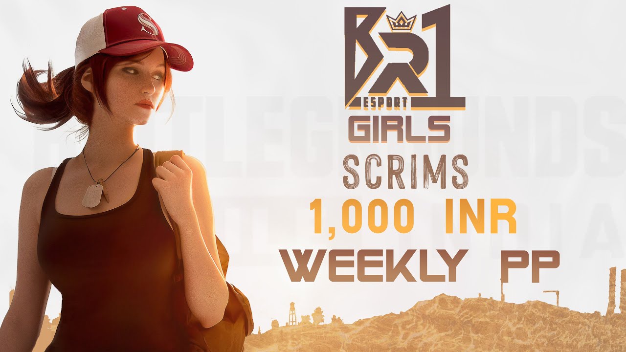 BR1 GIRLS SCRIMS LIVE | 1000 WEEKLY PRIZEPOOL| BR1 ESPORTS #bgmilive ...
