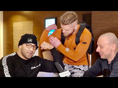 PIERWSZE SŁOWA ARABA PO ZASTĄPIENIU POPKA NA FAME MMA 9! WARDĘGA PRZERYWA WYWIAD!
