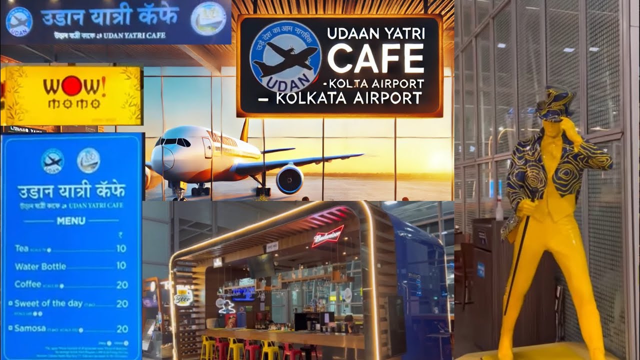 Udaan YATRI CAFE KOLKATA AIRPORT - YouTube