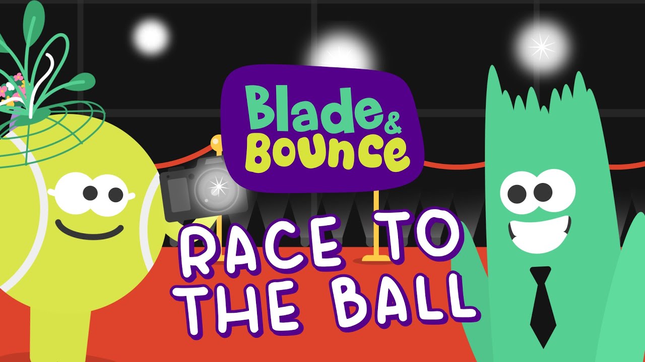 Blade and Bounce Race to the Champions Dinner | Wimbledon Kids - YouTube