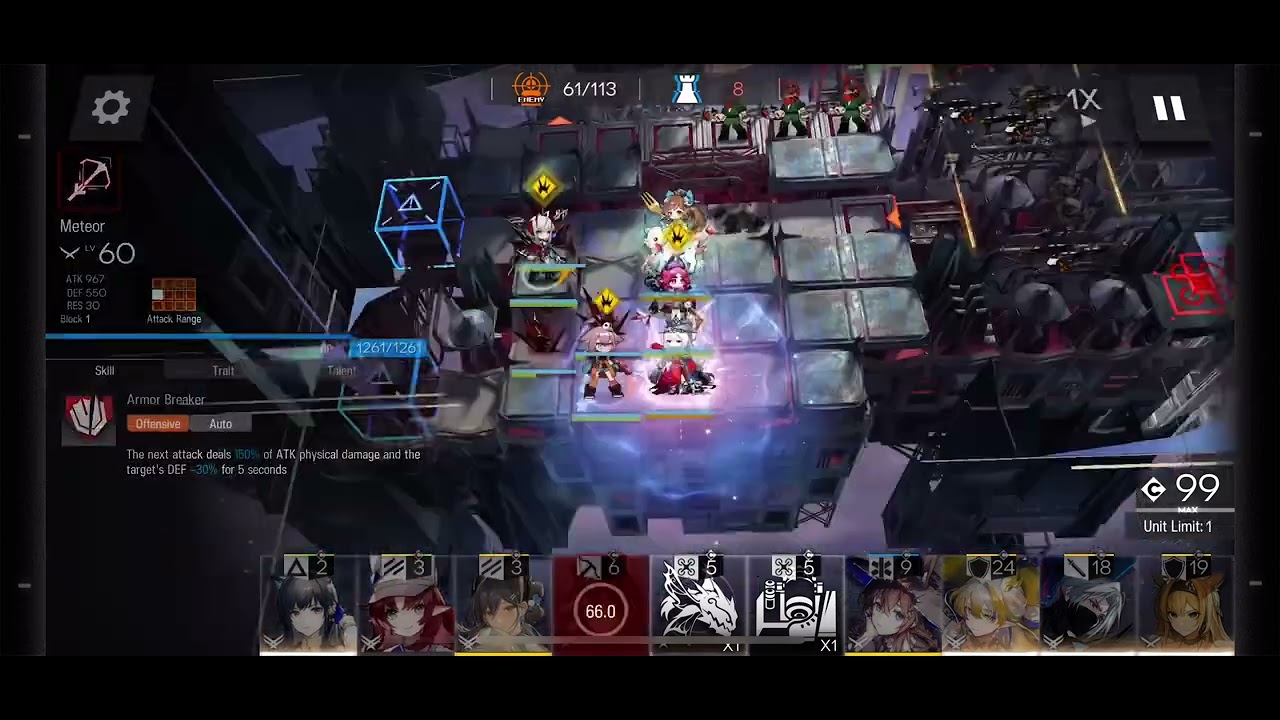 Arknights IS5 ISW-NO Arial Assault (bonus enemy spawn) - YouTube