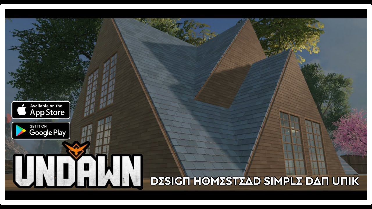 Design Homestead Simple Dan Unik || UNDAWN GARENA || Undawn Indonesia ...