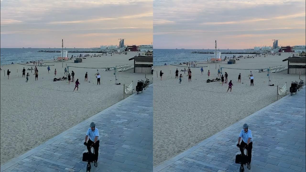 3D,SBS,st3d,centre comercial Glories Barcelona 3D st3d Spatial video Iphone 14 pro - YouTube