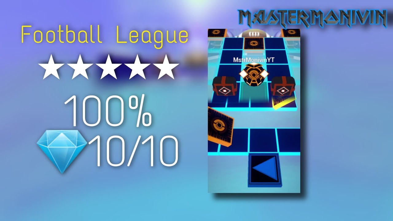 「Rhythm Join」Football League | Level 11 (Rolling Sky fanmade) - YouTube