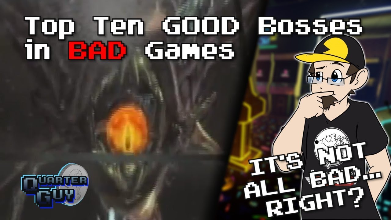 Top Ten GOOD Bosses in BAD Games - YouTube