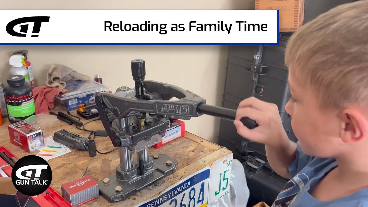 Reloading as Family Time | Gun Talk Videos - YouTube