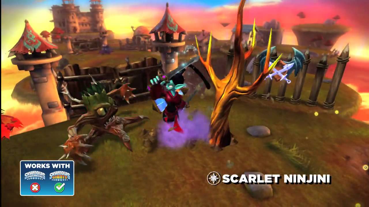 Skylanders: Giants - Scarlet Ninjini Preview Trailer - YouTube