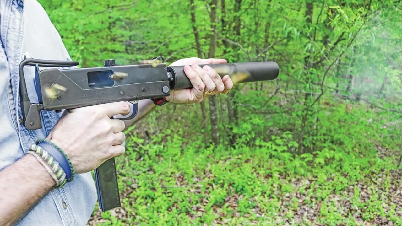 Pistola ametralladora Ingram MAC-10 💥 // Armas Efecto de Sonido - YouTube