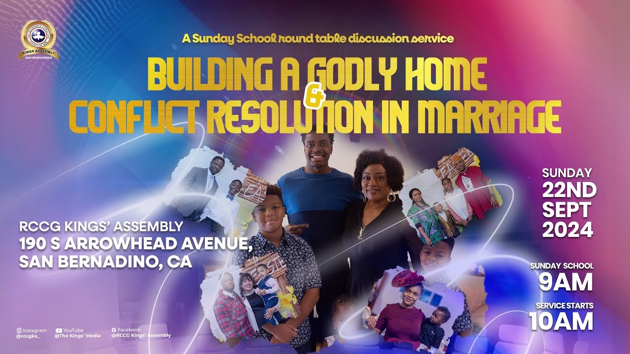 How To Build A Godly Home and Marriage | Sunday School Awareness - YouTube
