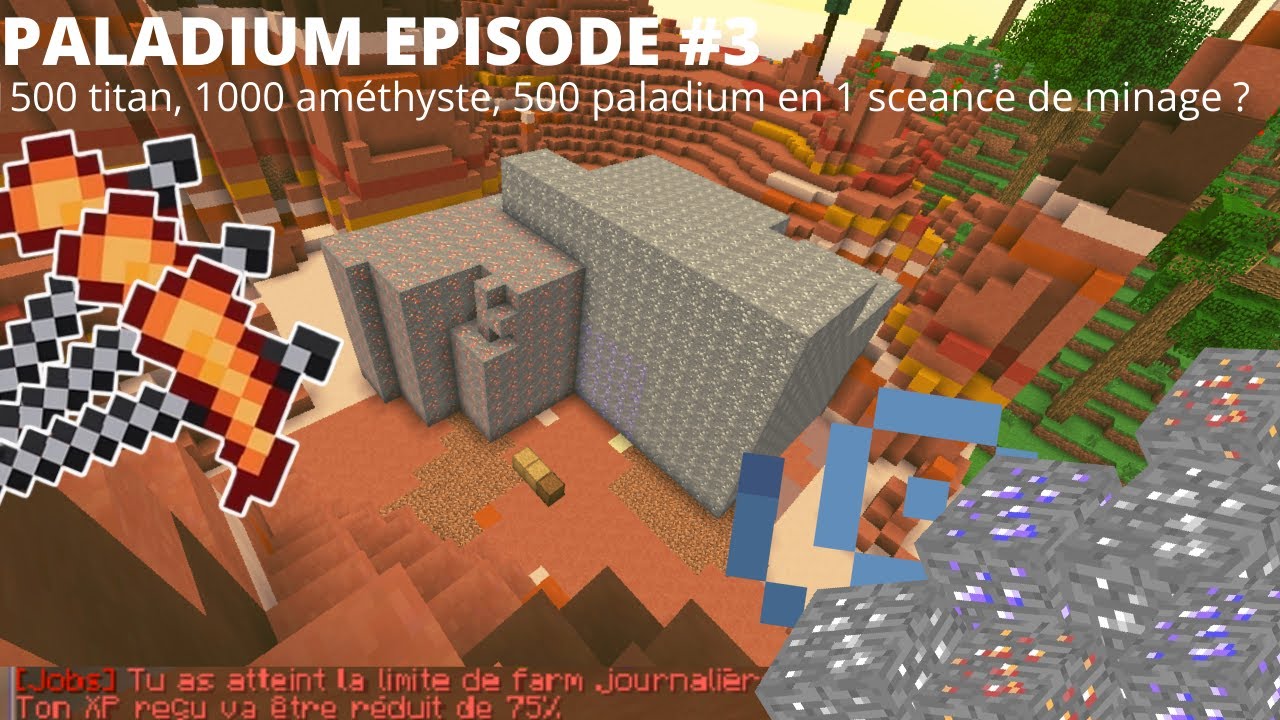 Paladium #3 // 1500 titan, 1000 améthyste, 500 paladium en 1 sceance de ...