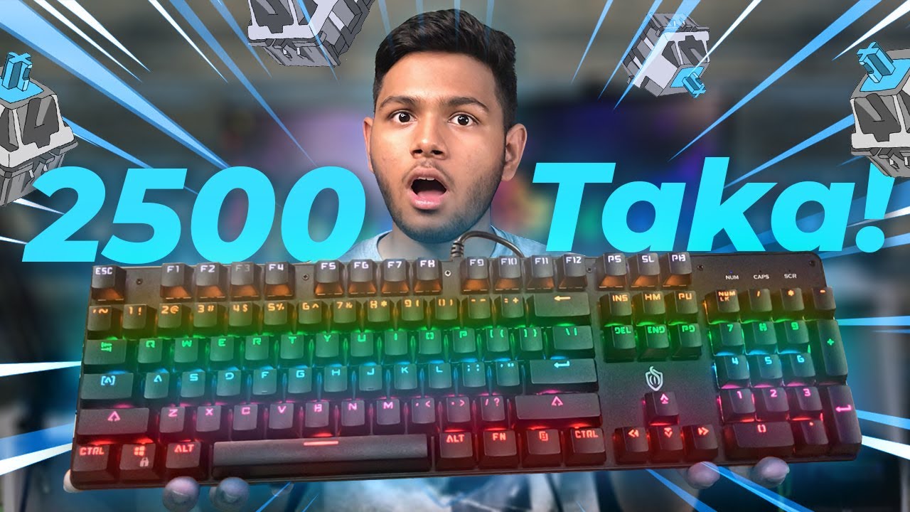 Full Sized Mechanical Keyboard UNDER 2500 Taka?! 🤯 - Bajeal RGB Gaming ...