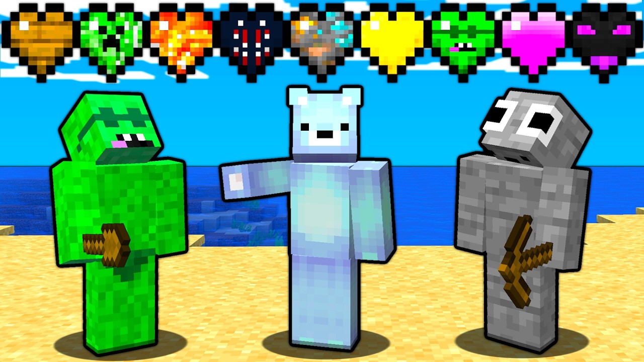 Coeur Minecraft 8 Bits