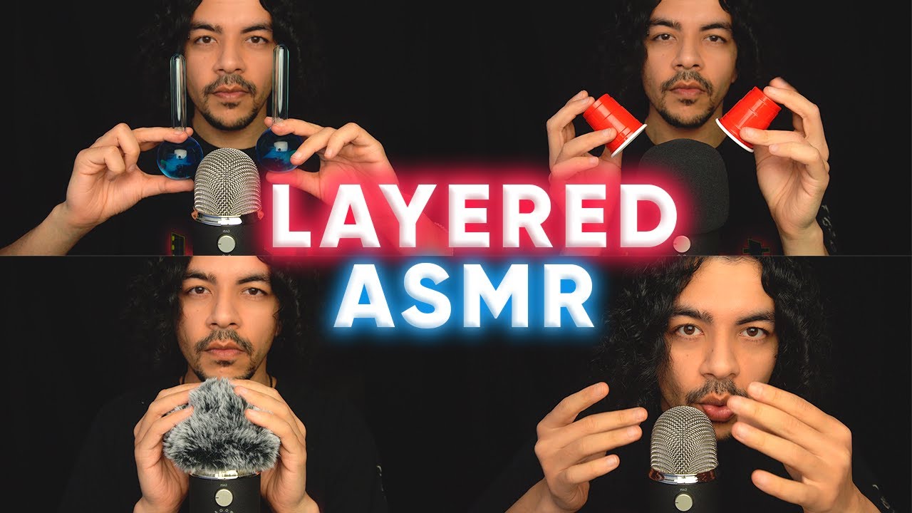 Asmr Layered Sounds No Talking 1 Hours Youtube