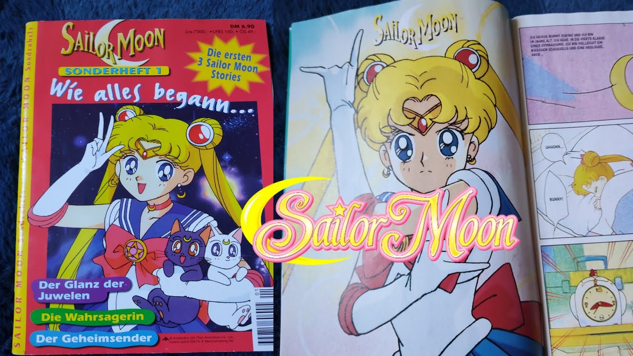 🌙Sailor Moon💫 1998 der Glanz der Juwelen Comic Fandub 01. German ...