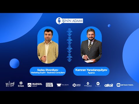 “İşinin Adamı” verilişinin qonağı Marketing Expert, Business Consultant Saday Əlverdiyev.