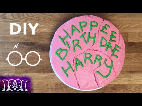 Harry Potter Birthday Cake - DIY