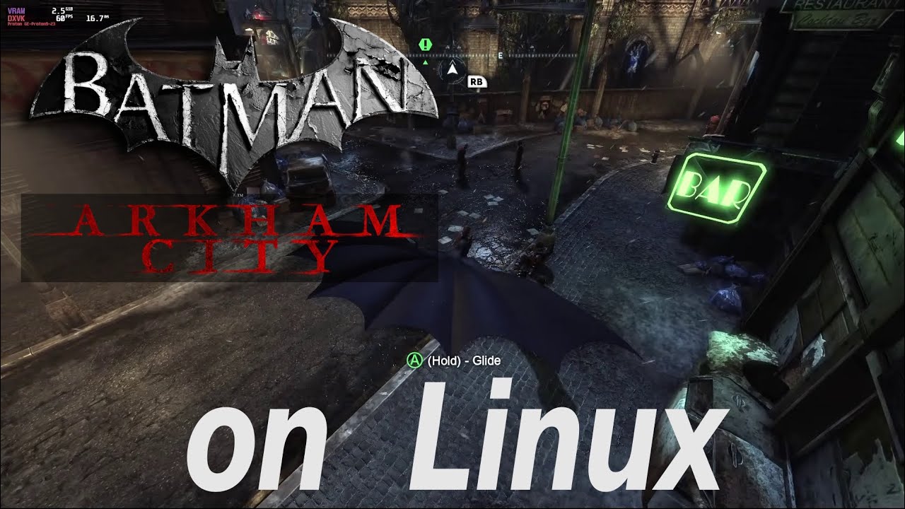 Batman: Arkham City on Linux - YouTube