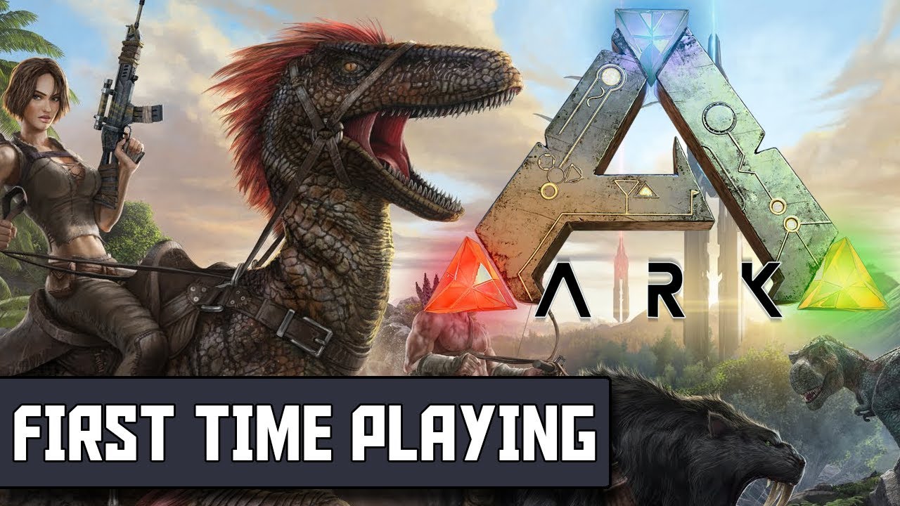First Time Playing ARK Survival Evolved #1 - YouTube