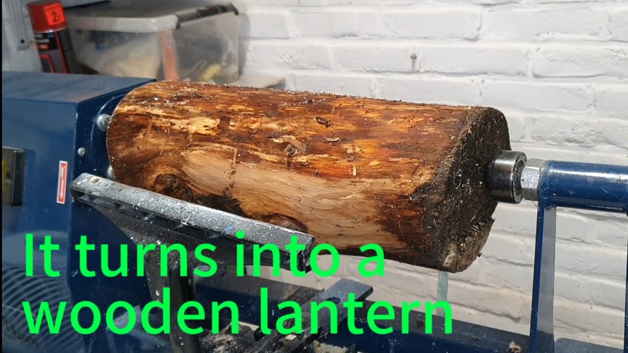 P.A.S Wood art | Woodturning | Making a beautiful wooden lantern with ...