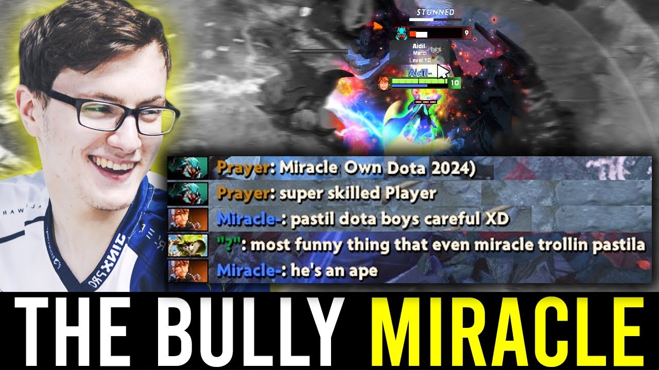 when MIRACLE starts to TRASHTALK BACK.. - YouTube