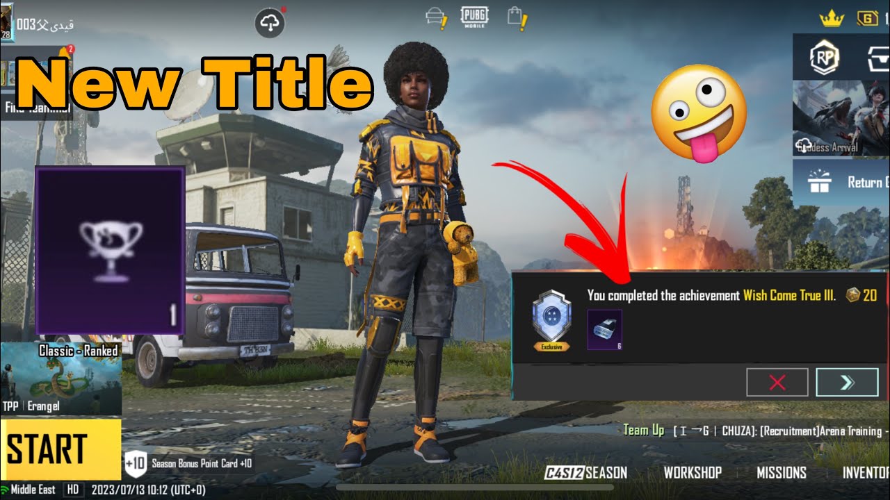 How to Complete | Legendary Team Title Free😳 | Pubg mobile - YouTube