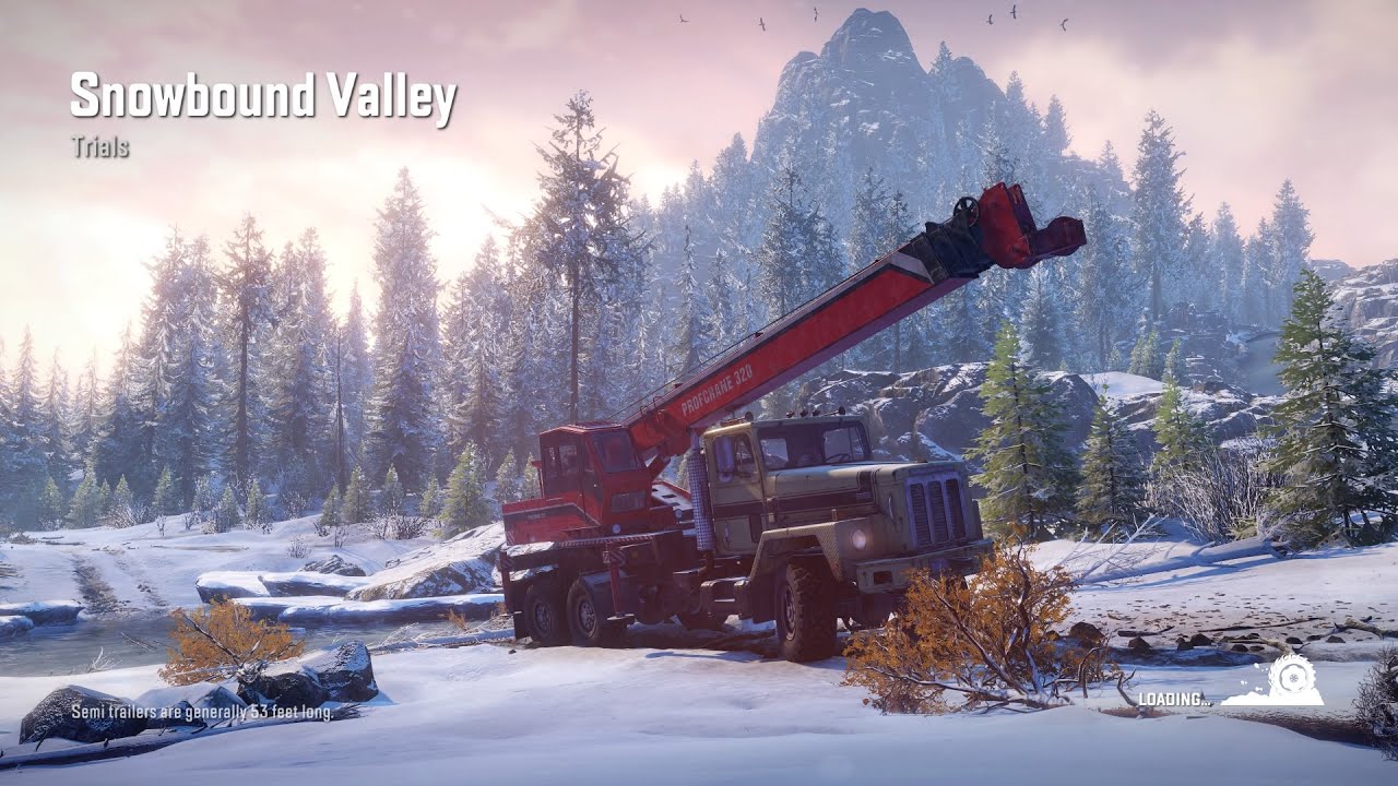 SnowRunner | Snowbound Valley Trial - YouTube