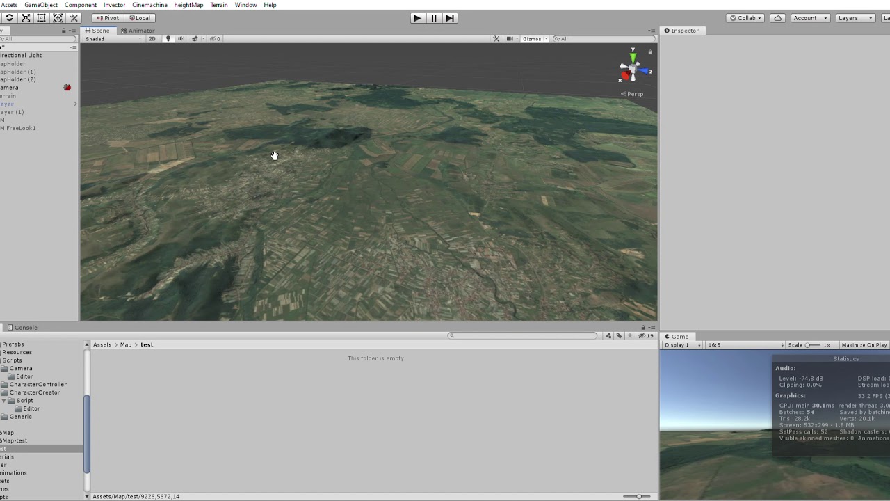 Hardway alpha Map render(from google maps ~25km x 25km) - YouTube
