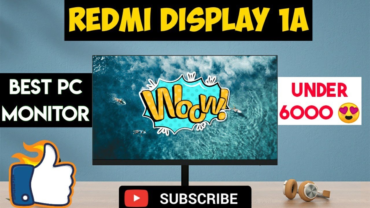 Redmi Display 1A | Best PC Monitor under 6000 | New Release Soon ft ...