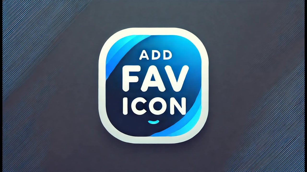 Webedge : Adding the FAV icon - YouTube
