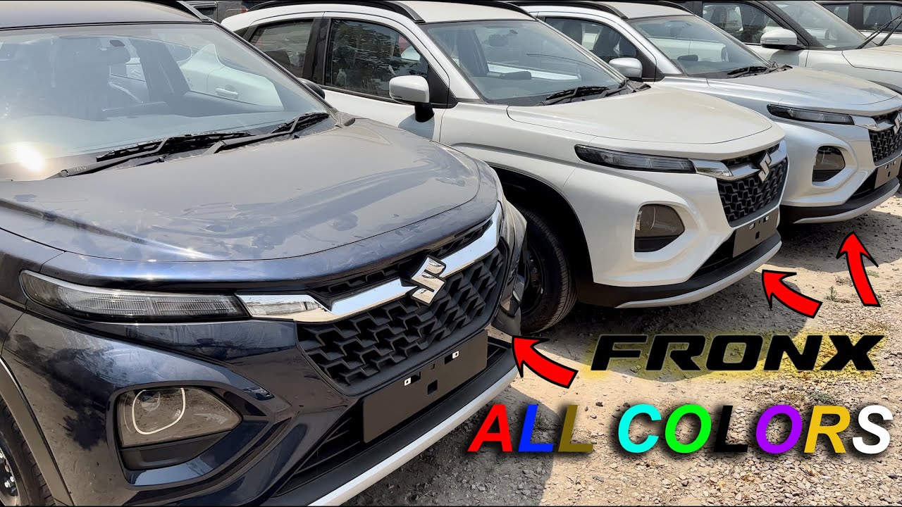 FRONX ALL COLORS | 1ST ON YOUTUBE | White Color Kya kamaal ka Lagta Hai ...