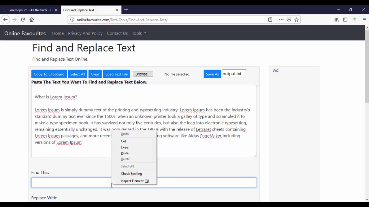 How To Find and Replace Text Video Tutorial. - YouTube