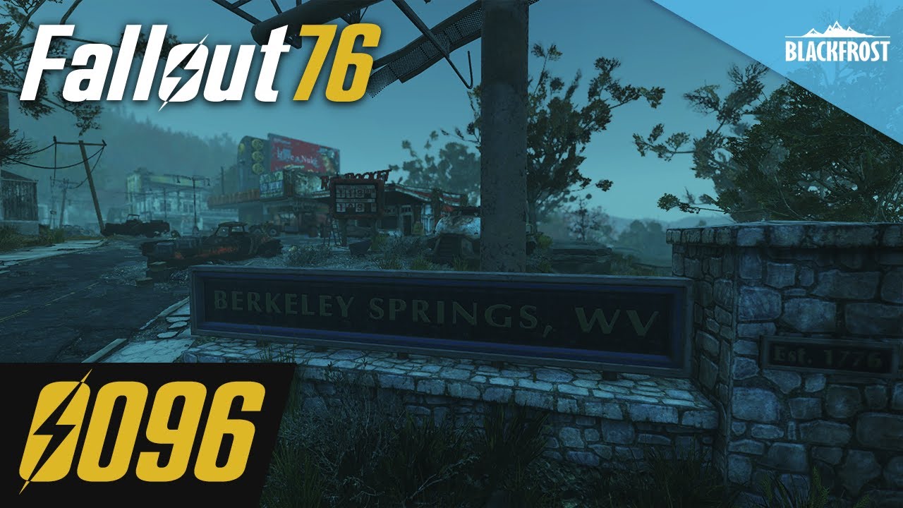 Fallout 76 Gameplay SOLO #096 | Die Reise nach Berkeley Springs ...
