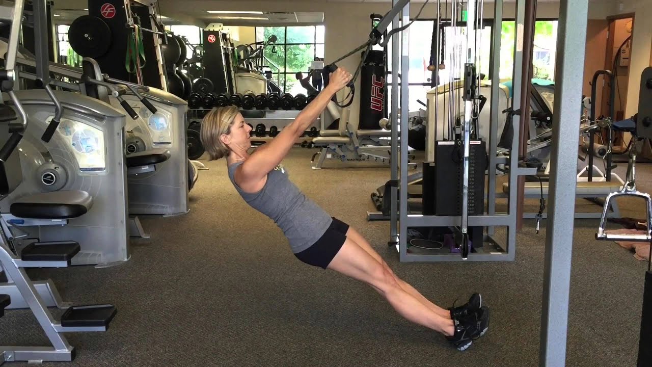 Suspension Inverted Row - YouTube