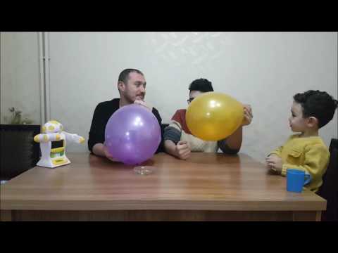 Balonu Şişirerek PATLAT-Kazananın Ciğeri Patlar