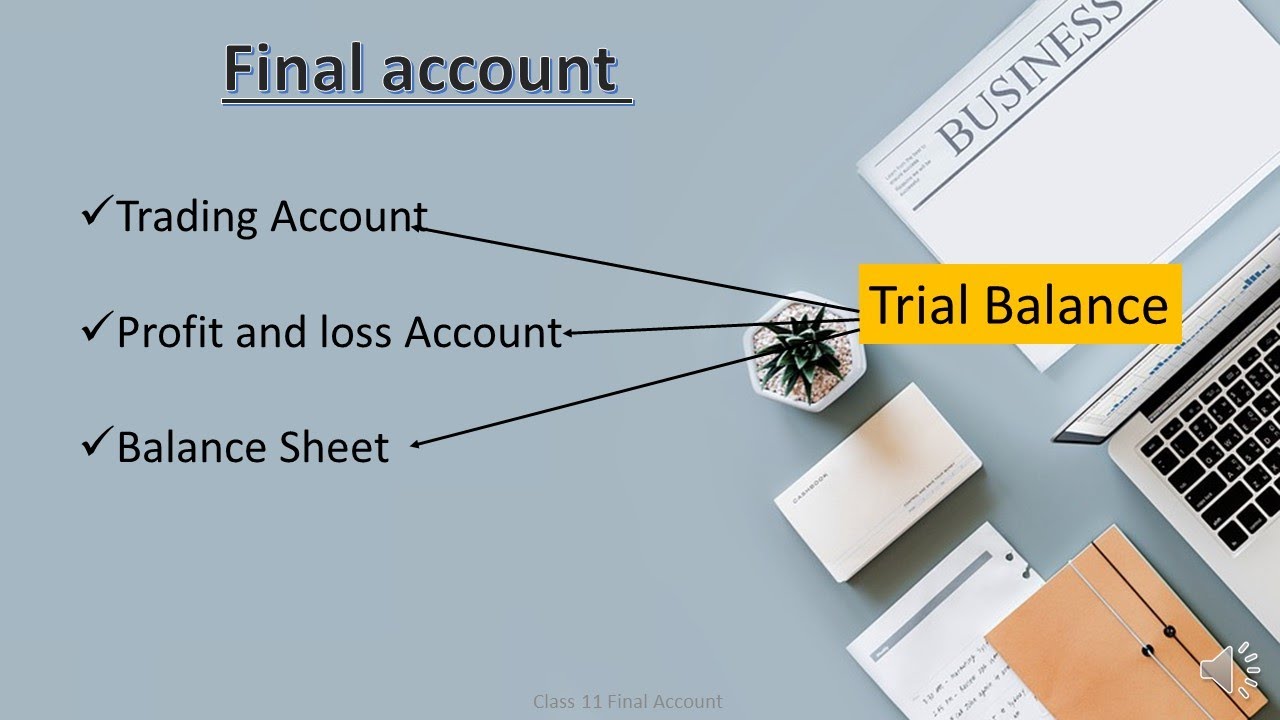 Basics of Final account Class 11 | NEB | Principles of Accounting ...