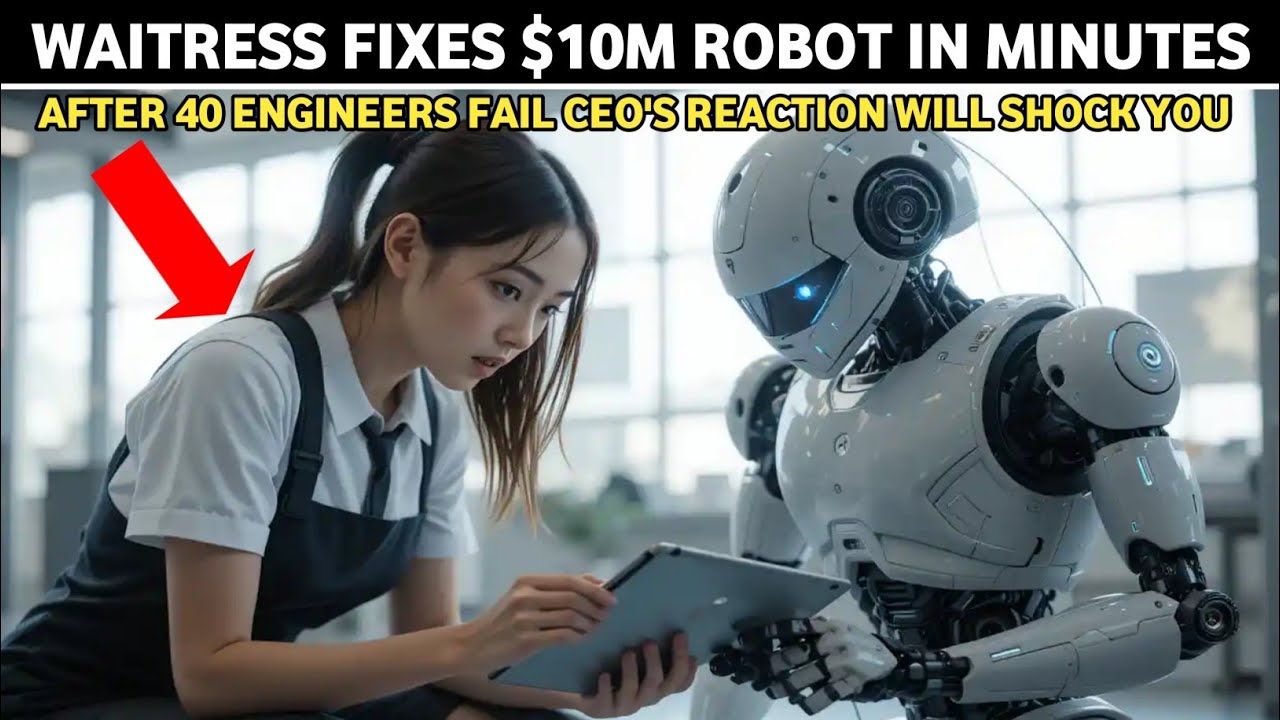 Waitress Fixes $10M Robot in Minutes After 40 Engineers Fail CEO's ...