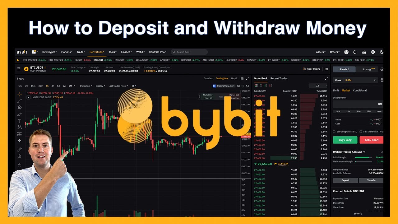 Tutorial: How To Deposit And Withdraw Money From Bybit - YouTube