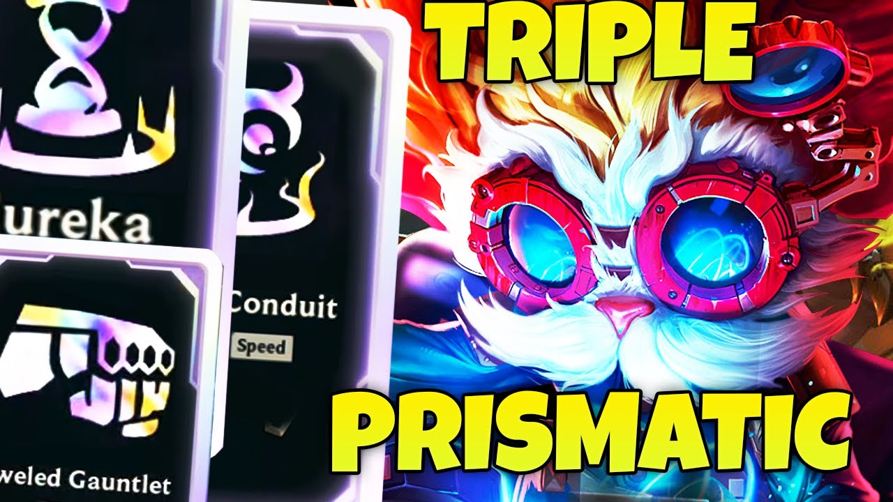THREE PRISMATIC AUGMENTS - EVERYONE IS BROKEN - 2v2v2v2 Arena League of ...