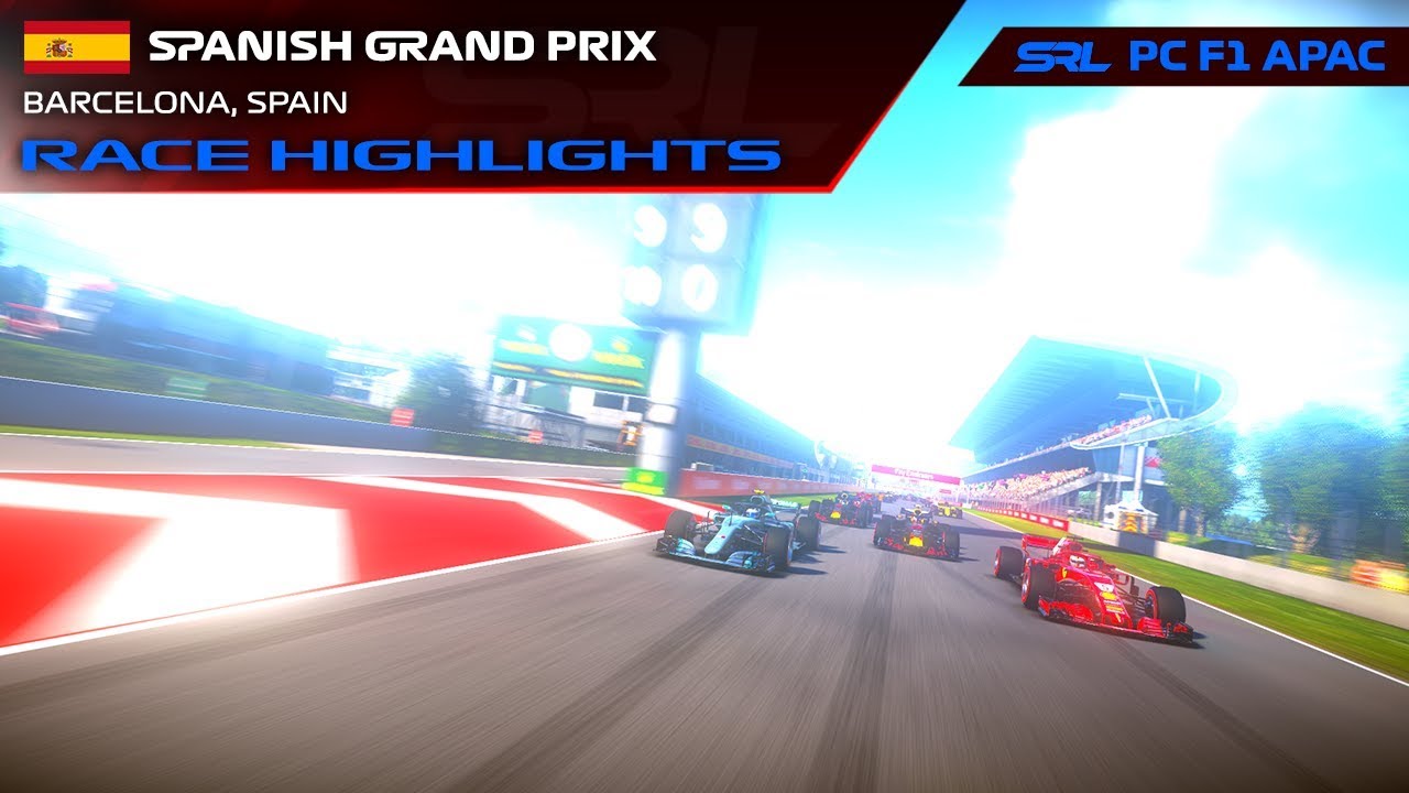 PC F1 Asia-Pacific | Spanish Grand Prix: Race Highlights (Season 8 ...