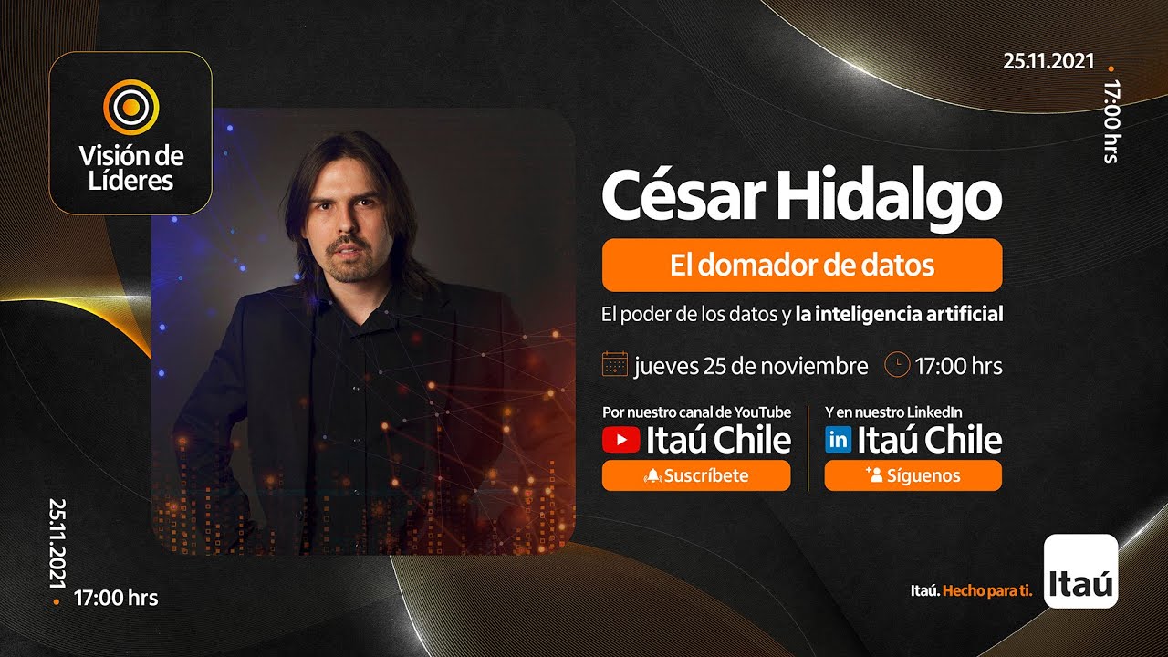 César Hidalgo: El poder de los datos y la inteligencia artificial - YouTube
