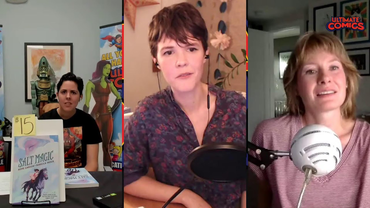 Salt Magic Virtual Q&A with Hope Larson and Rebecca Mock - YouTube