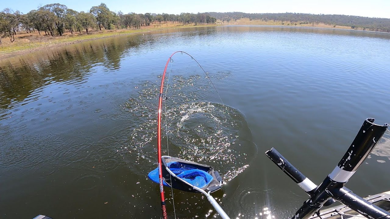 Fishing at Cressbrook Dam - September 2023 - YouTube