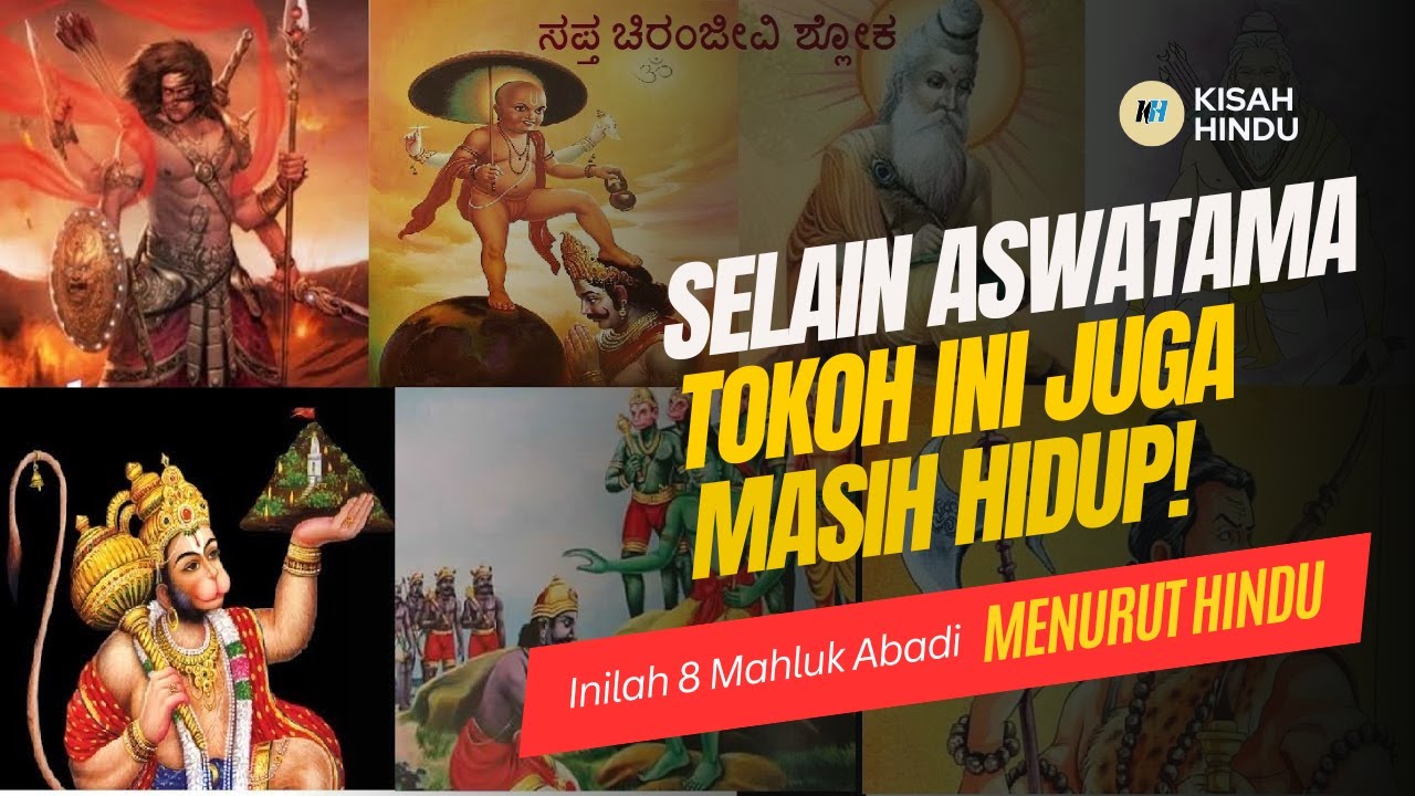 Selain Aswatama, Inilah 8 Tokoh Mitologi Hindu Yang diyakini Masih ...