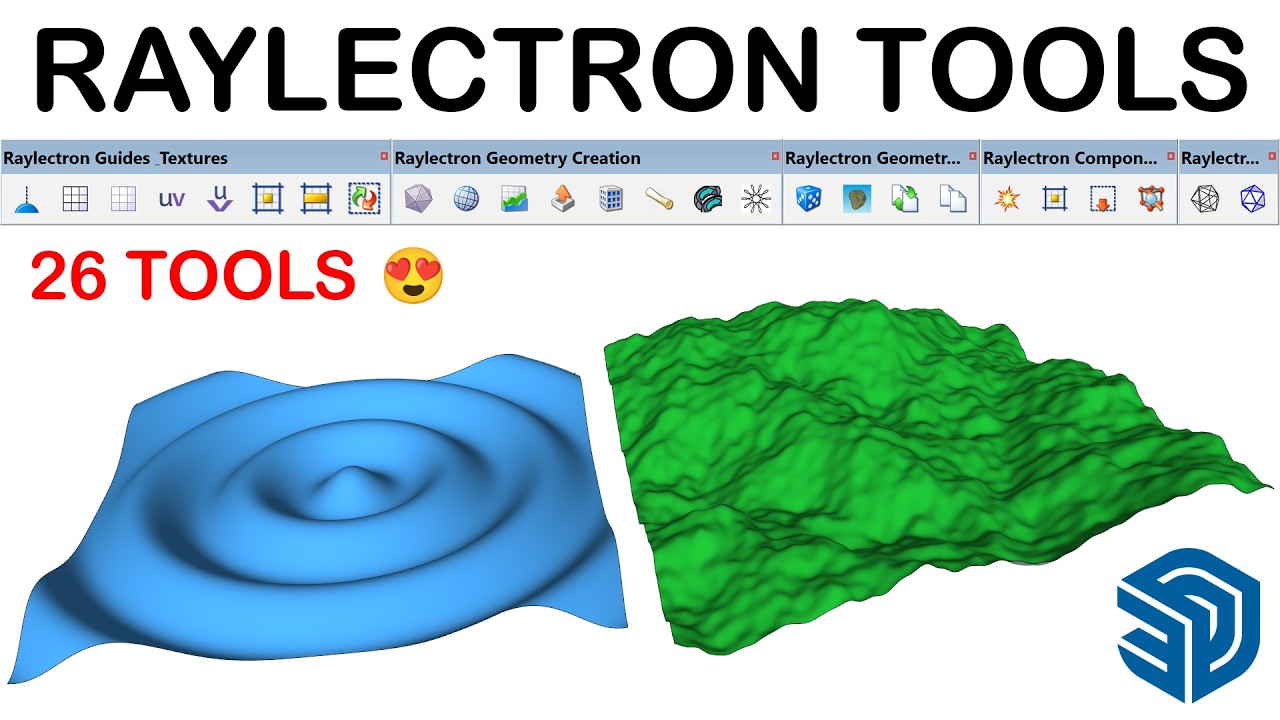 26 Useful Raylectron Tools for SketchUp - YouTube