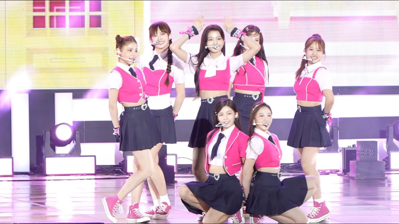 220808 첫사랑 (CSR) - Pop? Pop! 직캠 (Fancam) / 울산서머페스티벌 #울산서머페스티벌 - YouTube