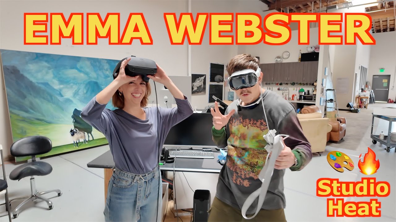 🎨Virtual Reality Studio Heat with Emma Webster🔥 - YouTube
