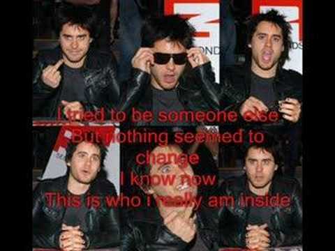 30 Seconds To Mars The Kill With Lyrics - YouTube