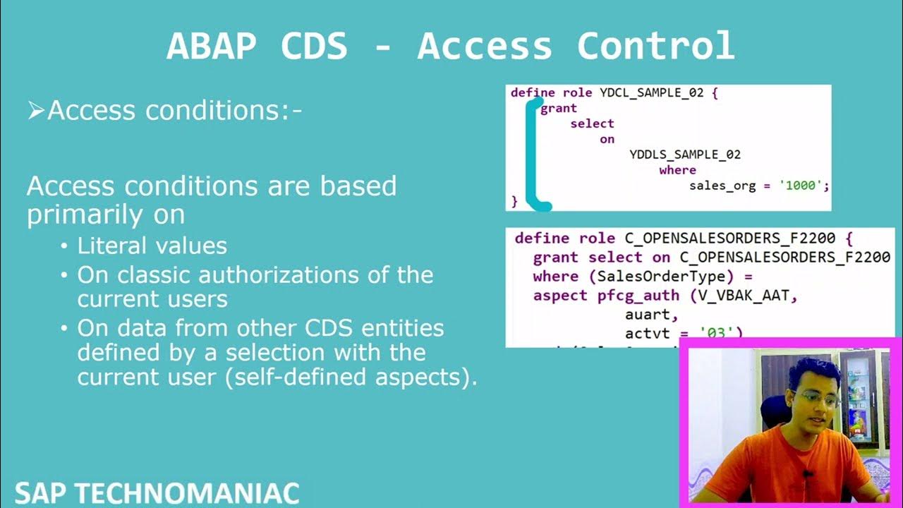 CDS Access Control using DCL Part-1 - YouTube