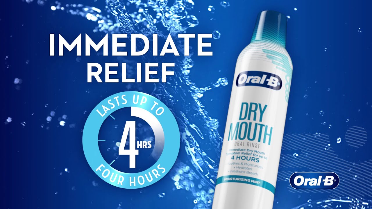 Introducing NEW Oral-B Dry Mouth Rinse Moisturizing, 60% OFF